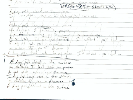Drag Path (Devil's eyes) - TwentyOneWiki
